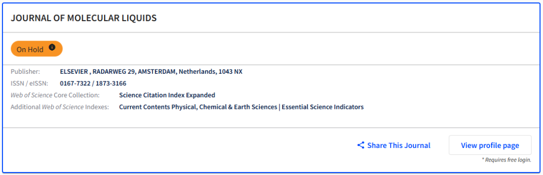 突发！期刊部声明，这本老牌中科院2区，正式被踢出 SCI！SciencePub学术 - SciencePub学术